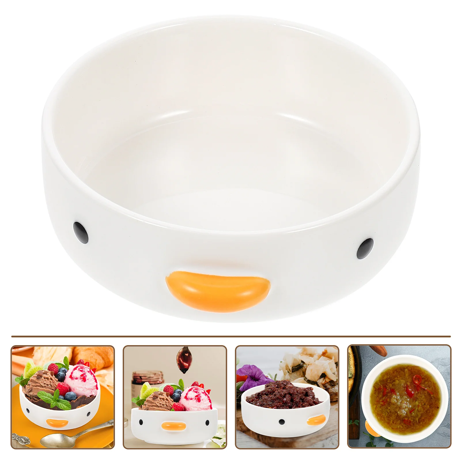 Chicken-Dishes-Decor-Multi-function-Bowl-for-Dessert-Ceramic-Ice-Cream ...