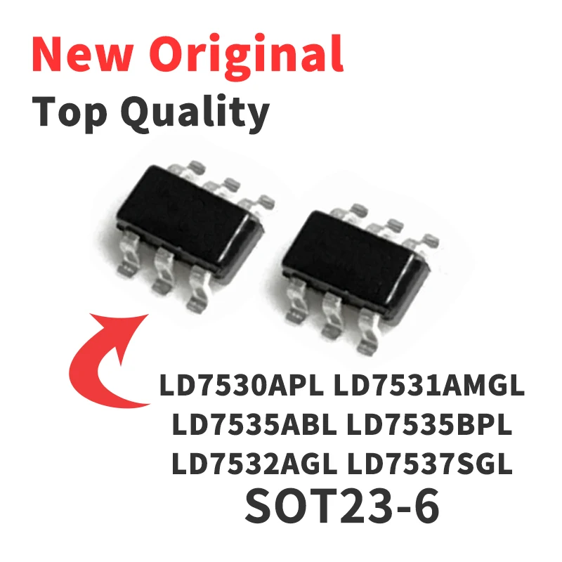 10-Pieces-LD7530APL-LD7531AMGL-LD7535ABL-LD7535BPL-LD7532AGL-LD7537SGL ...