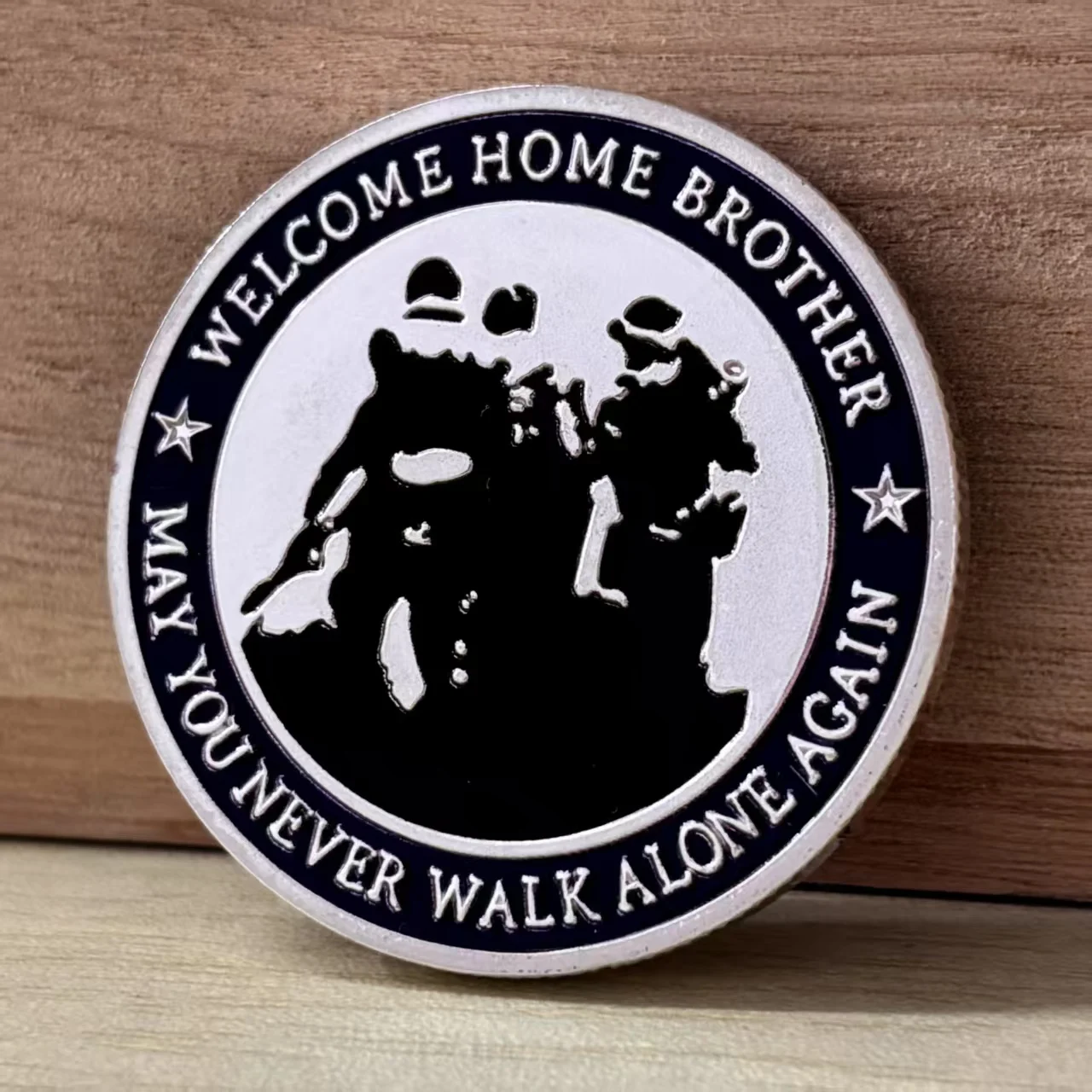 Silver Vietnam War Commemorative Coin Welcome Home Brother May You ...