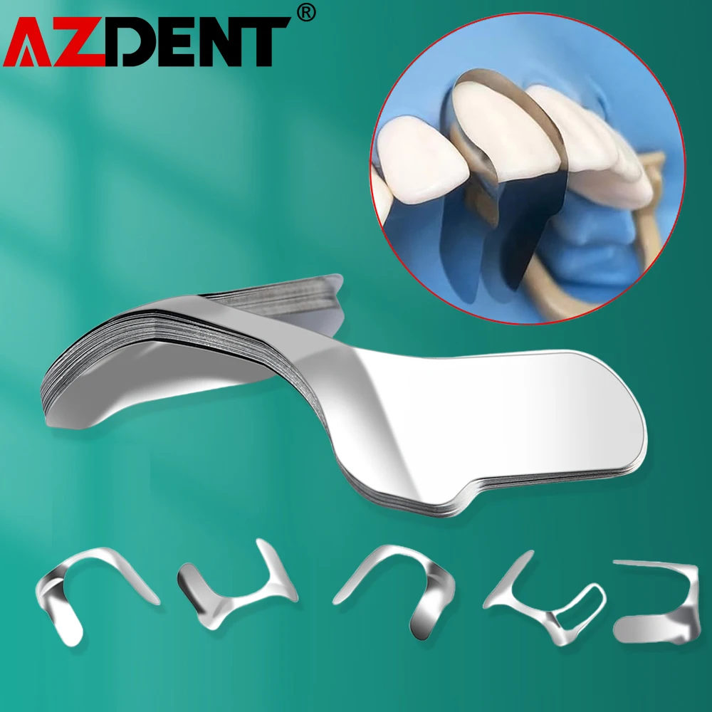 Matriz-Dental-contorneada-bandas-de-matriz-de-Metal-Anterior-sistema-de-matriz-seccional ...