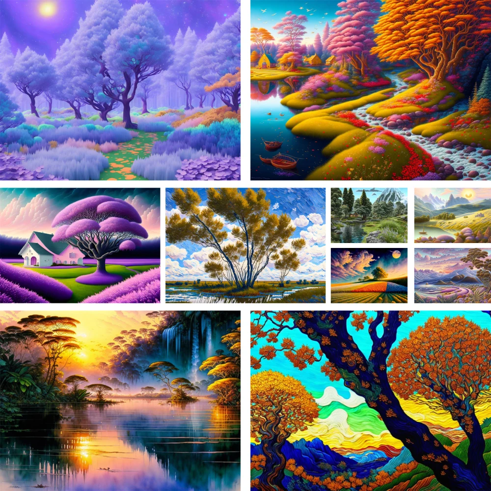 Acrylic Paintings Of Nature