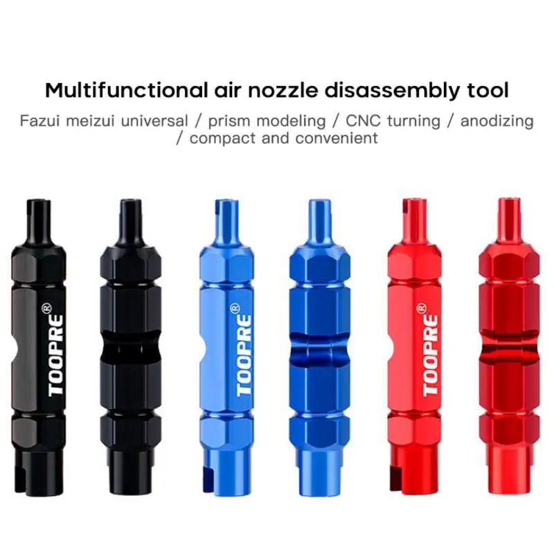 Double head Bicycle Wrench Valve Core Disassembly Tool Multifunction ...
