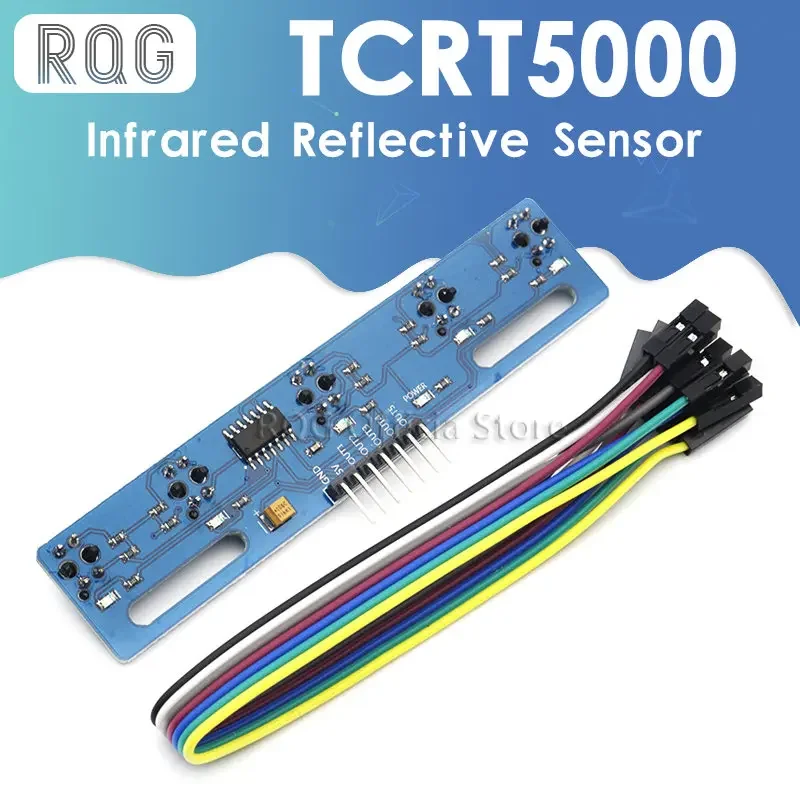 MH-ET-LIVE-5-channel-Infrared-Reflective-Sensor-TCRT5000-KIT-5-way-road ...