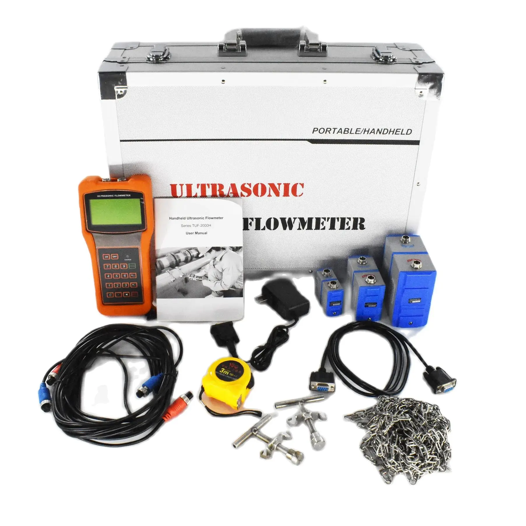 Digital-Ultrasonic-Flowmeter-DN15-6000mm-TUF-2000H-TS-2-TM-1-TL-1 ...