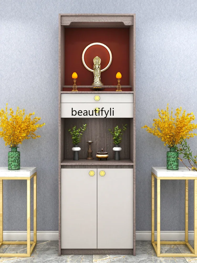 Buddha-Niche-Modern-Clothes-Closet-Altar-Home-Altar-Cabinet-Guanyin ...