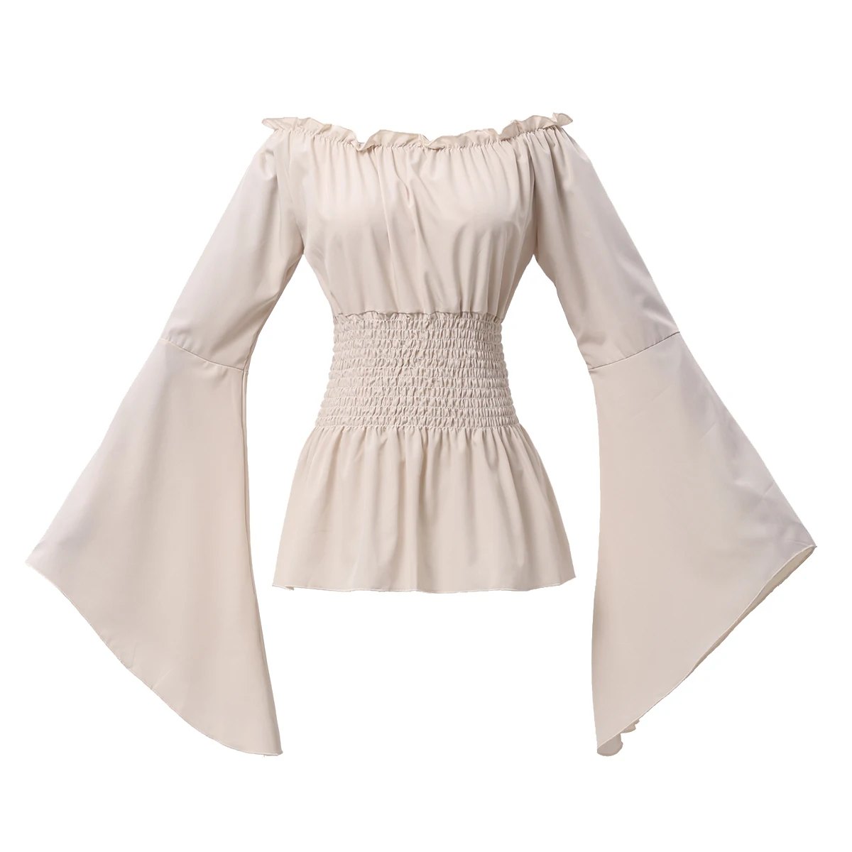 Renaissance Blouse Women Off Shoulder Sleeves Shirt Boho Steampunk ...
