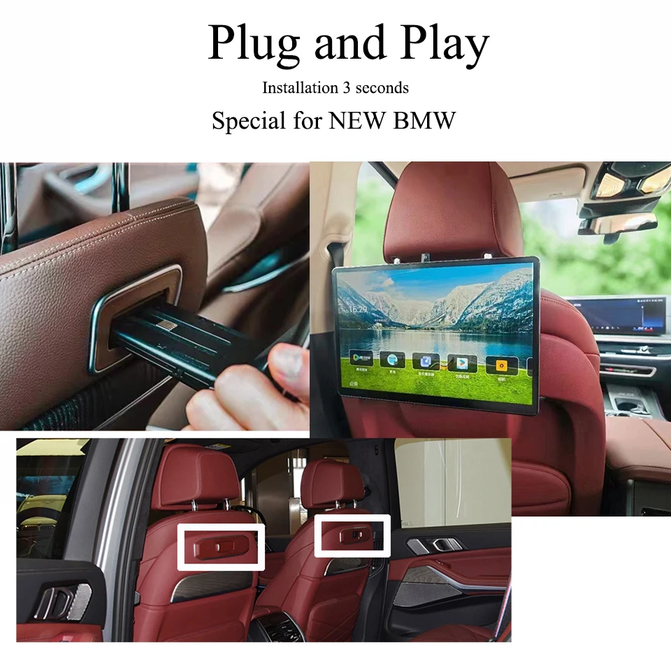 2025-Latest-UI-Style-TV-Rear-Seat-Screen-For-BMW-X5-G05-WiFi-Car ...