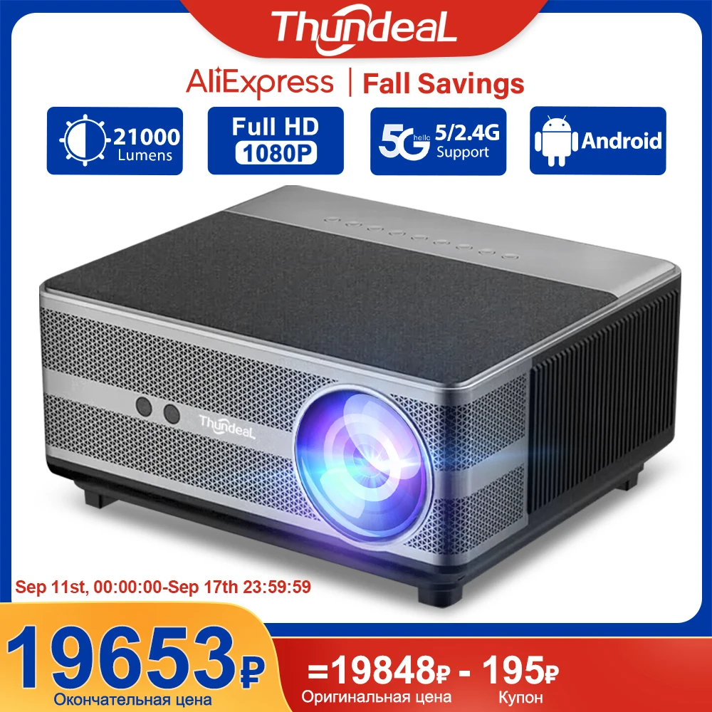 ThundeaL-Full-HD-1080P-Projector-WiFi-LED-2K-4K-Video-Movie-Beam-TD98 ...