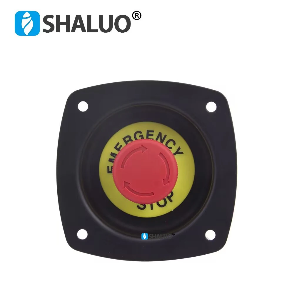 Emergency Stop Button Sign