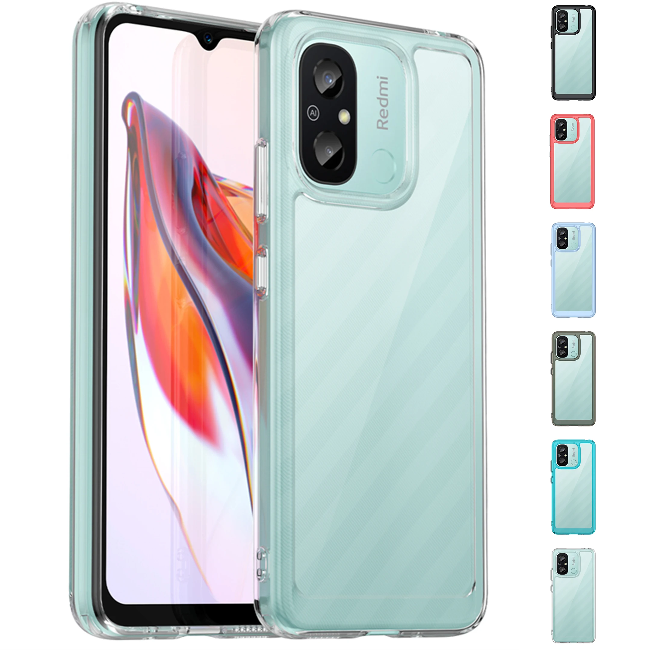 Para-capa-redmi-12c-caso-xiaomi-redmi-12c-capas-prova-de-choque-de ...