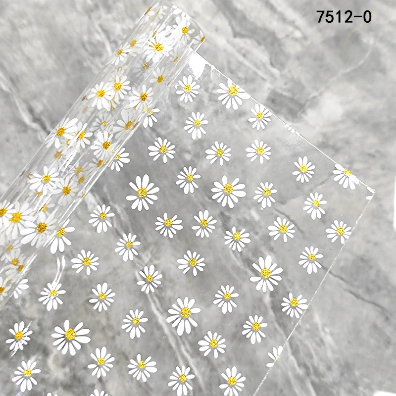 thick-Transparent-PVC-Daisy-Flower-Printed-Colored-Soft-Plastic-Film ...