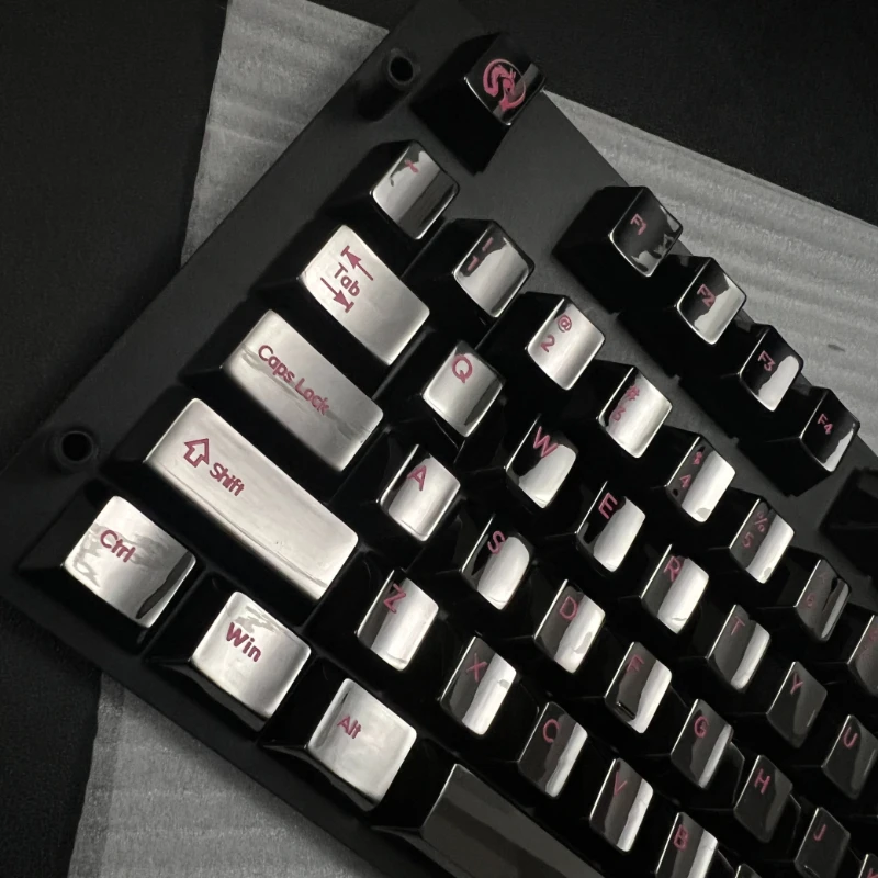 ECHOME-Metal-Keycaps-Full-Set-Custom-Aluminum-Keycaps-Glossy-Zinc-Alloy ...
