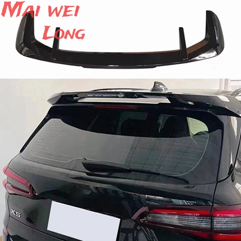 For BMW X5 G05 2021+ Spoiler High Quality ABS Plastic Rear Roof Spoiler ...
