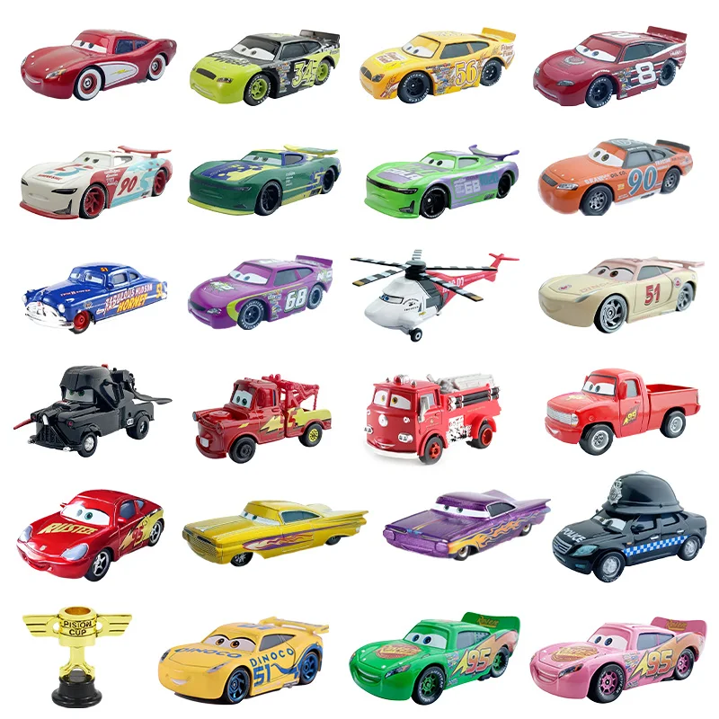 Cars-2-3-Disney-Pixar-Toy-Piston-Cup-Racer-Lightning-McQueen-Dinoco ...