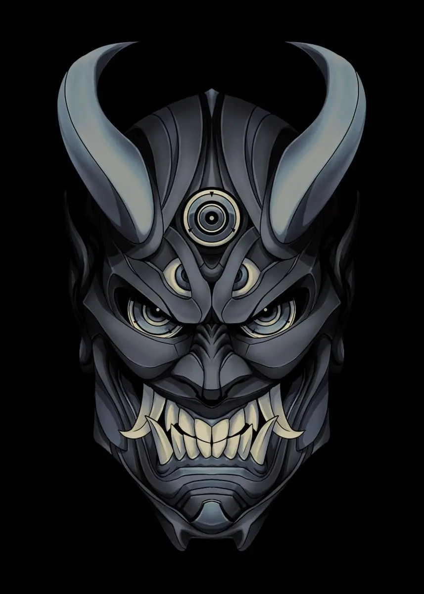 Hannya Mask Wallpaper