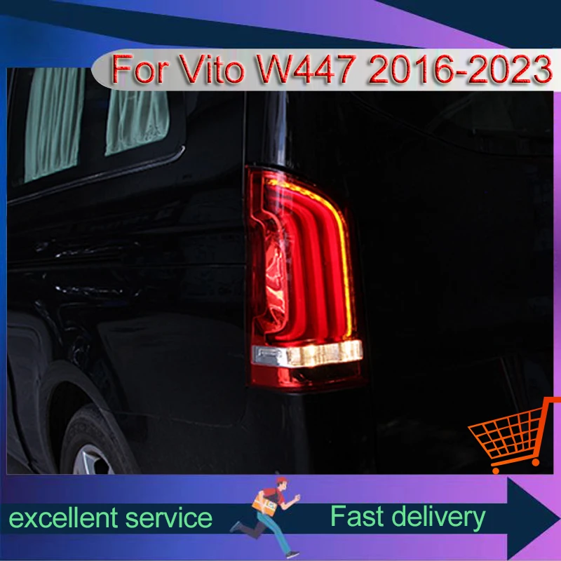 Auto-Taillight-For-Mercedes-Benz-Vito-W447-2016-2023-Refit-Rear-Lamp ...