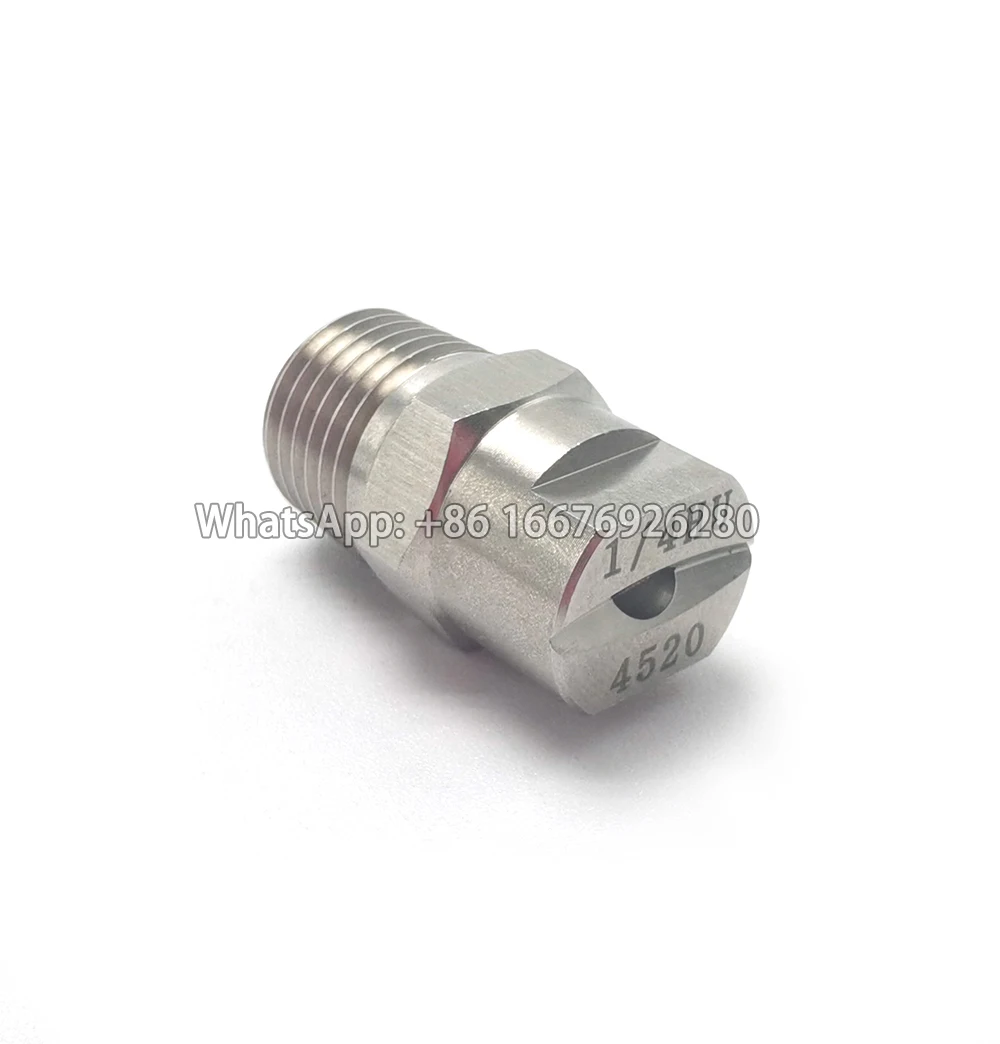 Stainless-Steel-Water-Flat-Fan-Spray-Nozzle-HVV-HUJet-Washing-Cooling ...