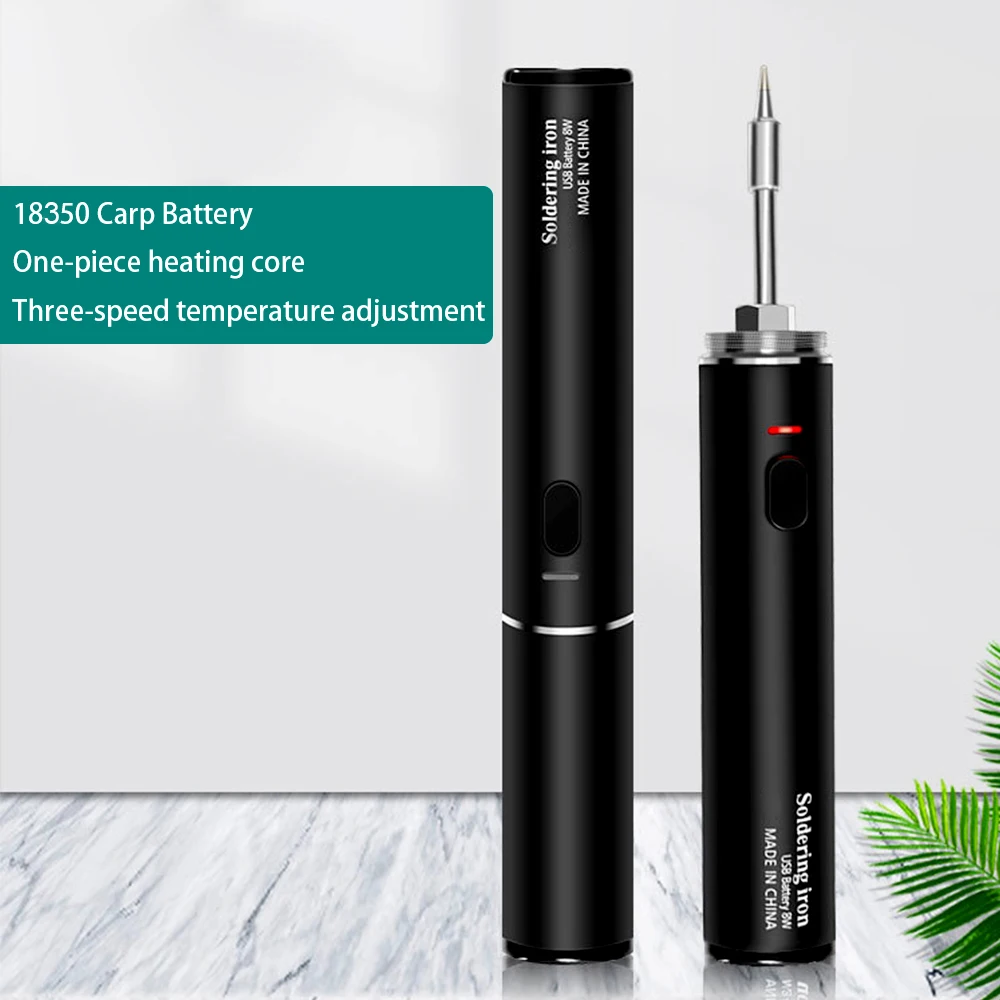 Wireless-Charging-Usb-Electric-Soldering-Iron-18650-Lithium-Battery ...
