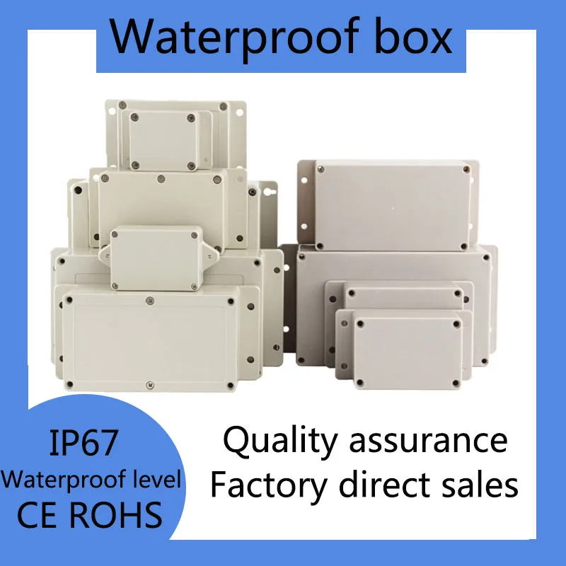 Outdoor-Waterproof-Junction-Box-Housing-IP67-Rainproof-Plastic ...