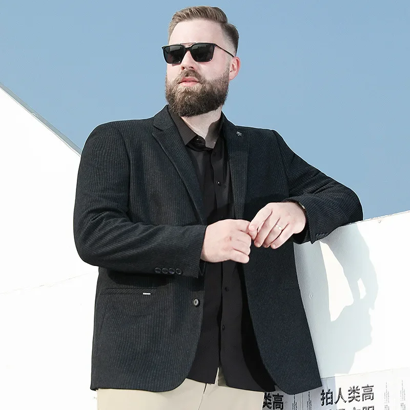 New-Arrival-Fashion-Super-Oversized-Men-s-Black-Jacket-Business-Casual ...