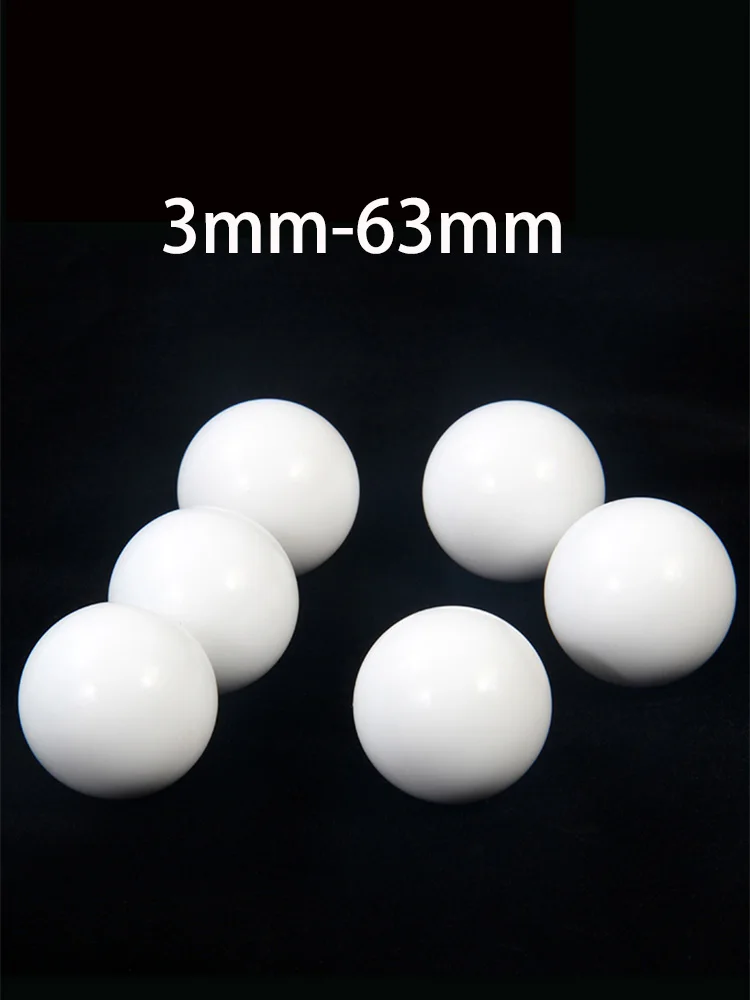 PTFE-Balls-White-Solid-Plastic-F4-Ball-Rolling-Bead-Diameter3mm-63mm-Electrical-Insulation ...