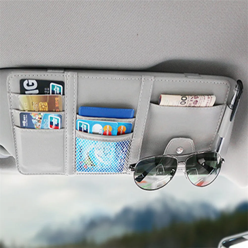Visor storage pouch store
