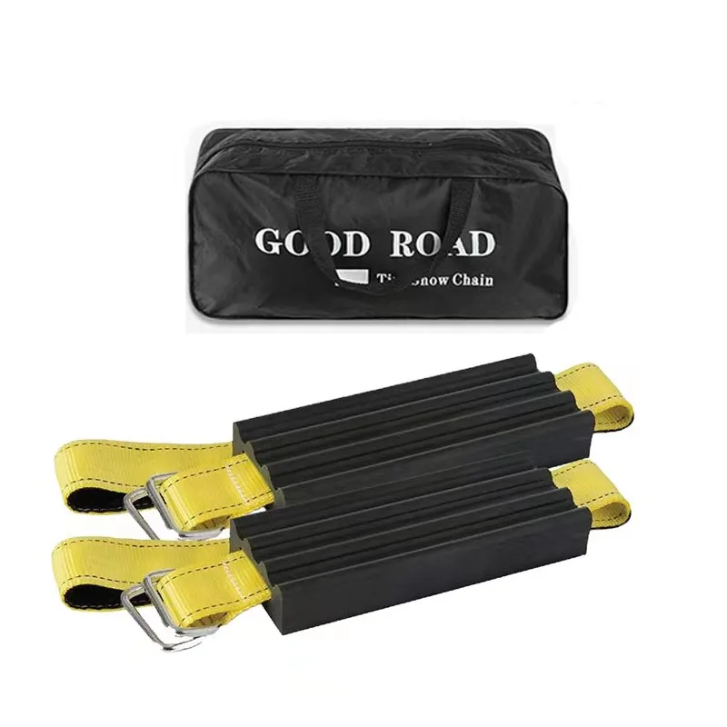 1 Pair Tire Traction Device for Cars Snow Traction Mat or Tire Chain ...