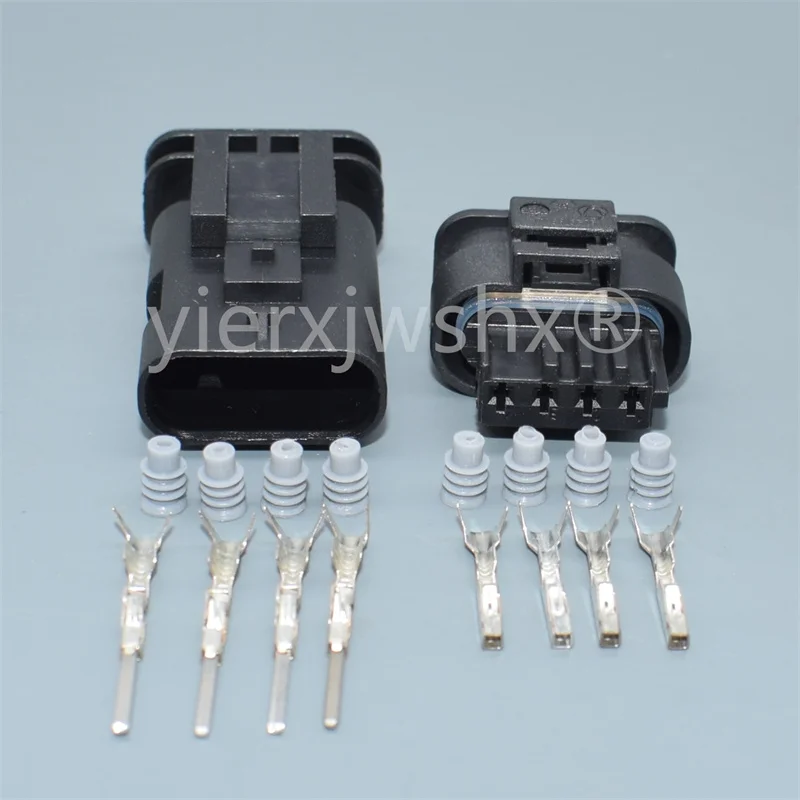 1Set-4-Pin-Car-Exhaust-Pipe-Electronic-Valve-Wiring-Harness-Connector ...