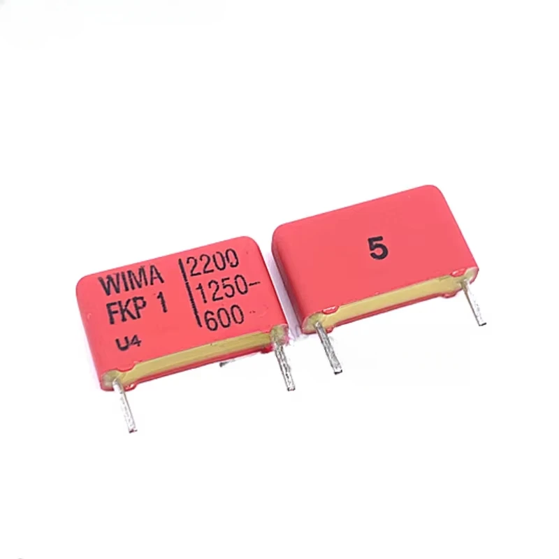 5pcs/50pcs Germany WIMA Film Capacitor 1250V 222 0.0022UF 1250V 2200PF ...