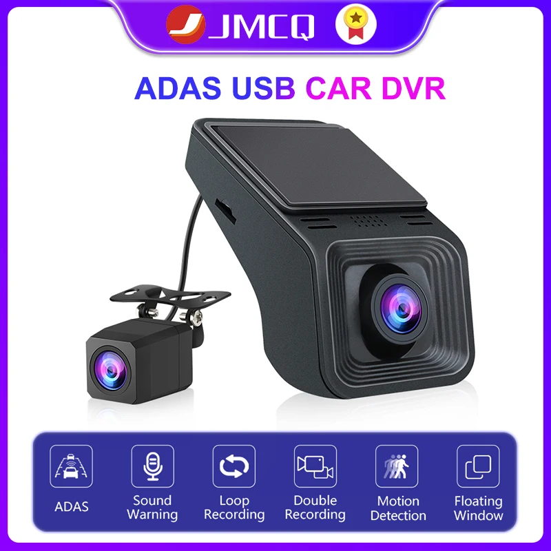 JMCQ-USB-ADAS-Car-DVR-Dash-For-Auto-Android-Multimedia-Player-Front-And ...