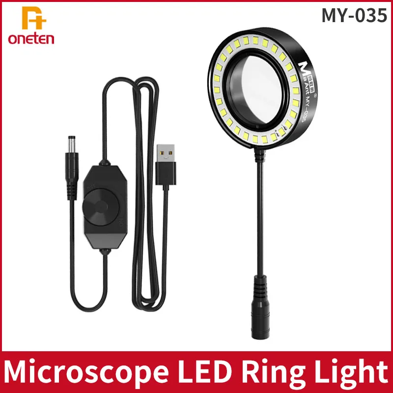 MaAnt-Microscope-LED-Ring-Light-Illuminator-Lamp-For-Microscope ...