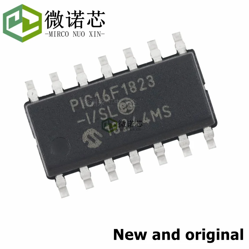 New Original Pic16f1823-i/sl Pic16f1823 Pic16f1823-i Sl Sop14 Single Chip Microcomputer Chip Mcu ...