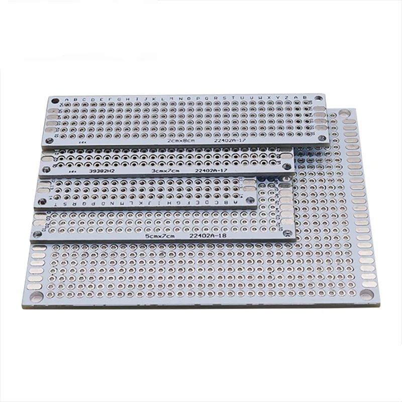 2x8 3x7 4x6 5x7 7x9cm Printed Circuit Board Pcb Prototype Breadboard ...