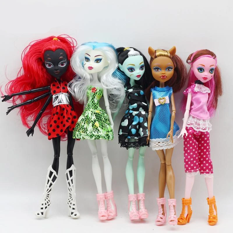 Boneca-Monster-High-M-vel-para-Meninas-Draculaura-Clawdeen-Wolf-Frankie ...