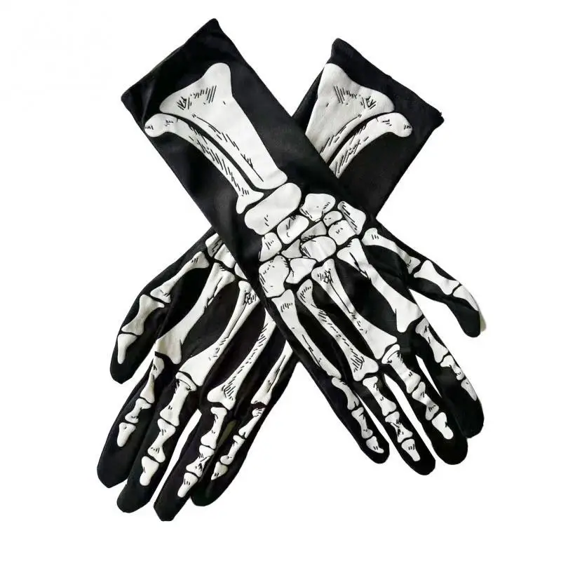 Halloween-Gloves-Fashion-Skull-Gloves-Green-Ghost-Claw-Skull-Gloves ...