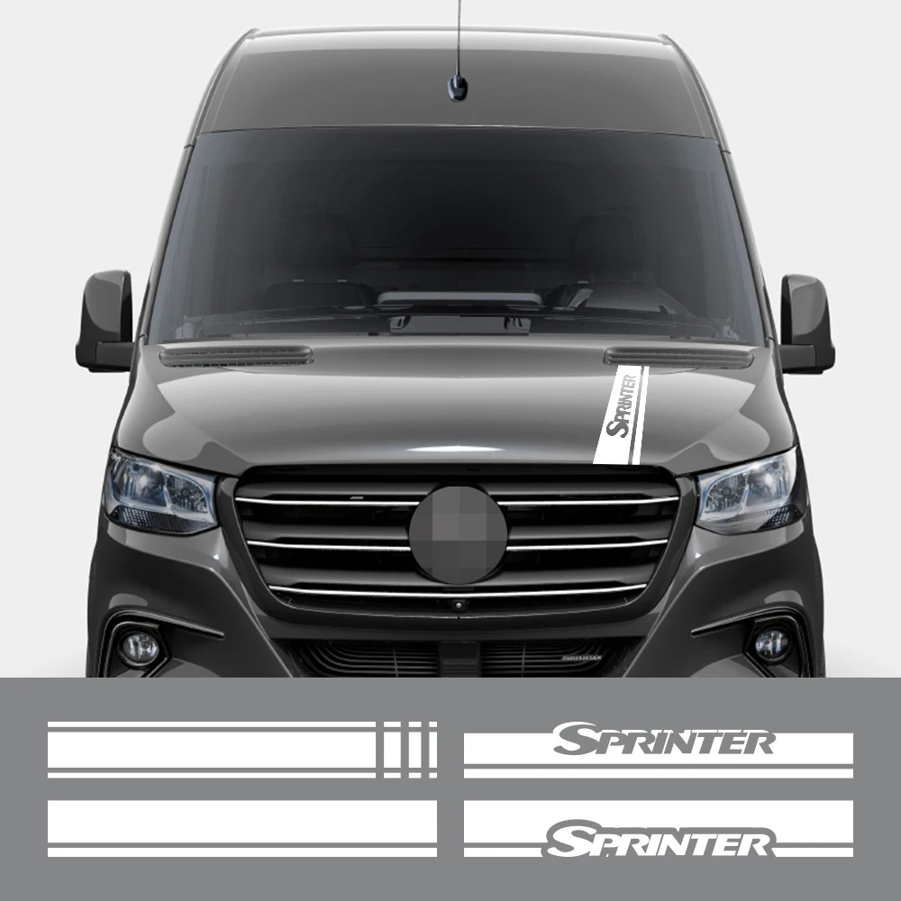 Van-Hood-Stickers-For-Mercedes-Benz-Sprinter-W903-W906-W907-313-Car ...