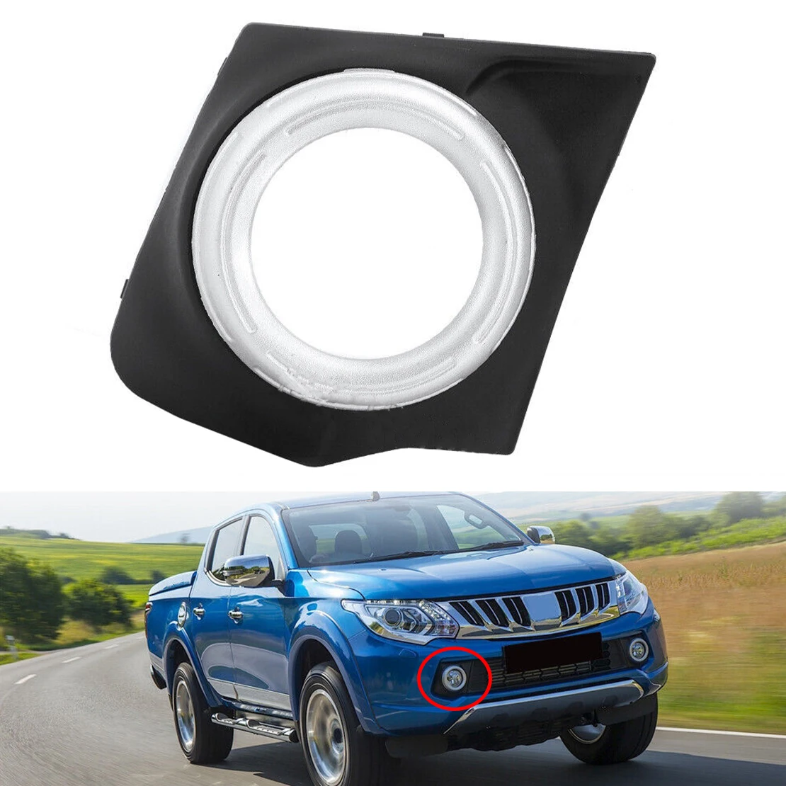 8321A594HA-Car-Front-Right-Fog-Light-Lamp-Cover-Frame-Fit-For ...