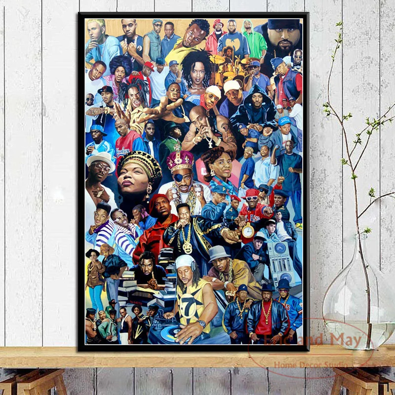 Pintura sobre lienzo de arte para decoración del hogar, cuadro de Arte ...