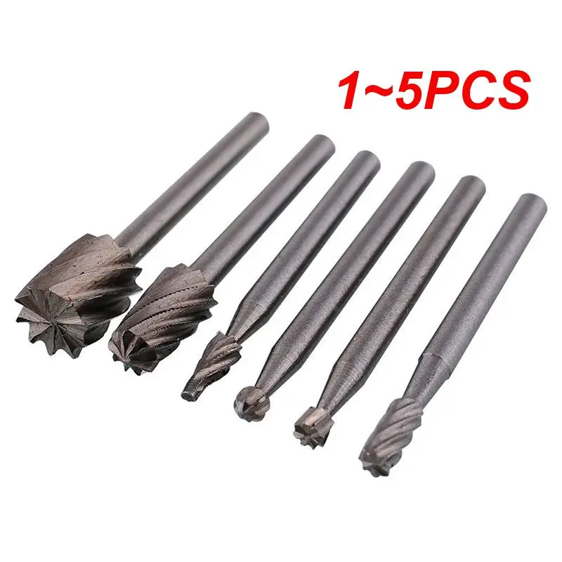 1-5PCS-Rotary-Cutter-File-HSS-Routing-Router-Drill-Bits-Set-Carbide ...