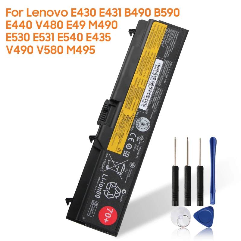 Bateria e430 do portátil da substituição de 6 células para lenovo e431 ...