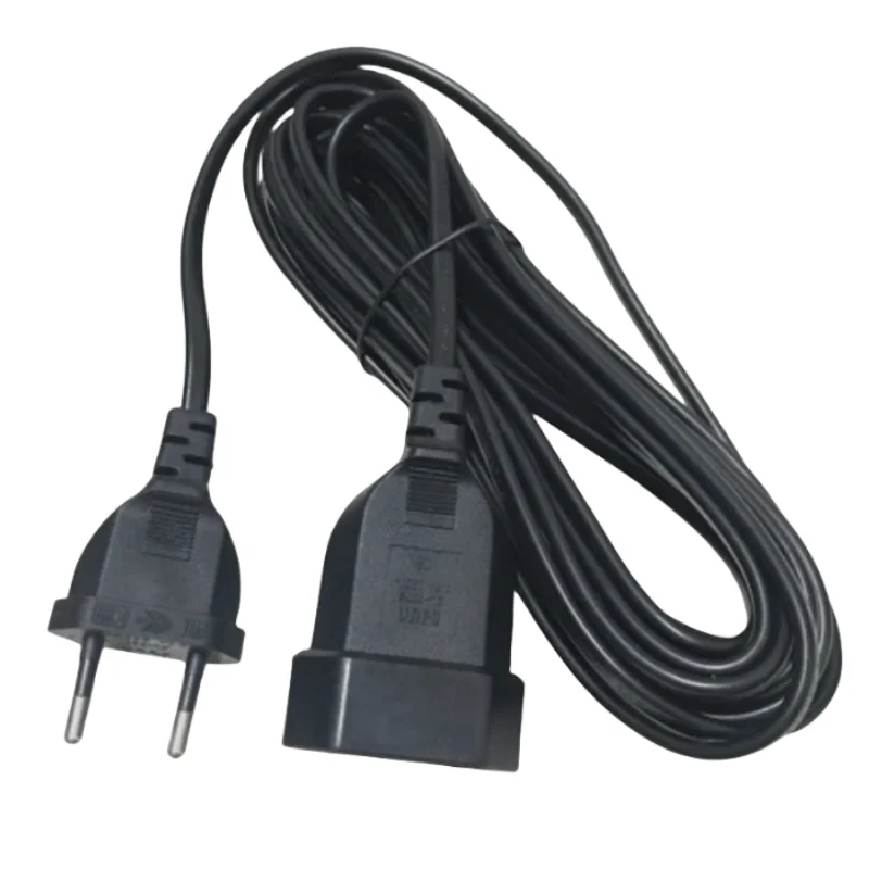 European-2Prong-Male-to-Female-Power-Extension-Cord-VDE-Certificated ...