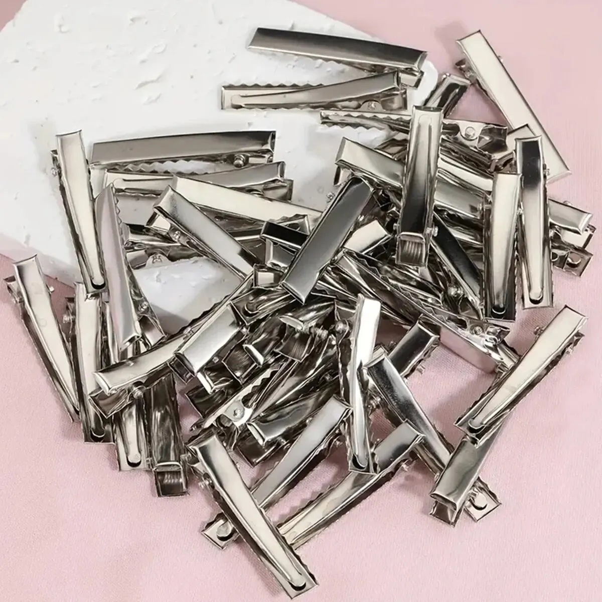 40Pcs-Metal-Hair-Alligator-Clips-Duckbill-Clip-for-Girls-3-2CM-Single ...