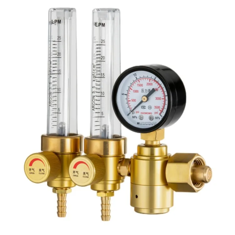AR-121S-Double-flow-argon-meter-argon-flowmeter-pressure-reducing-valve ...