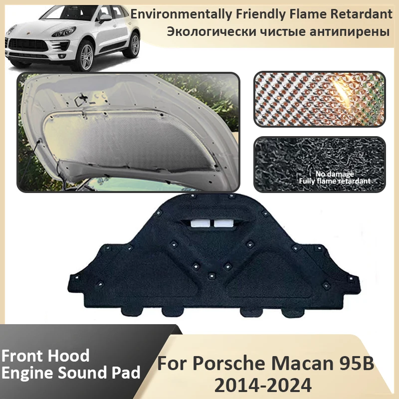 Front-Hood-Engine-For-Porsche-Macan-95B-2014-2015-2016-2017-2018-2019 ...