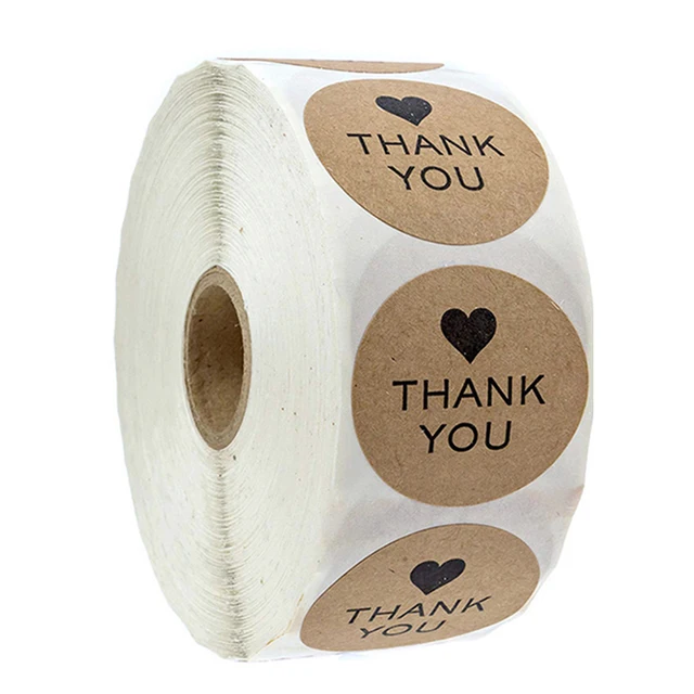 新年の贈り物 100-500pcs 1inch Round "pretty Gift" Self-adhesive Sticker ...