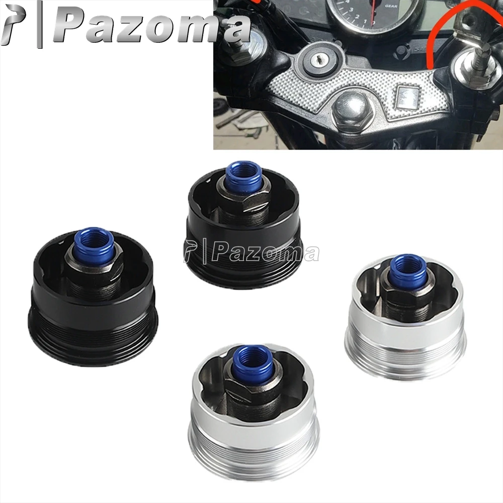 Front-Fork-Screws-Motorcycle-Shock-Absorber-Screw-Cover-Cap-Aluminum ...