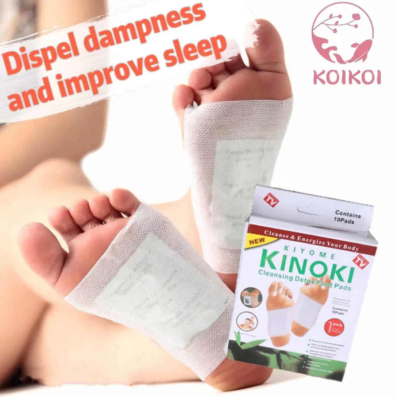 Kinoki-Strongest-Cleansing-Detox-Foot-Patches-100PCS-10-boxes-Dispel ...