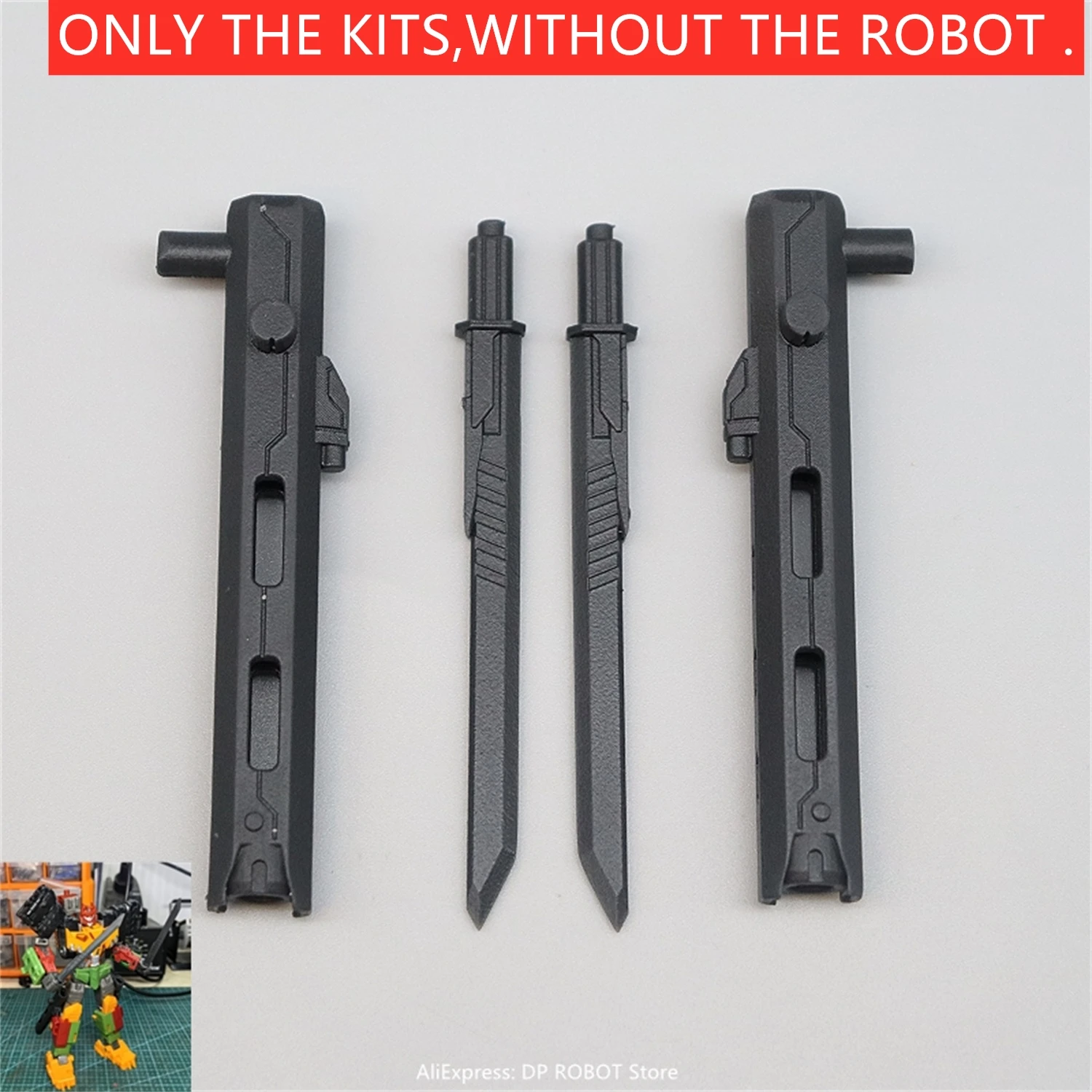 3D-DIY-Cannon-Double-Knife-Weapon-Upgrade-Kit-For-Legacy-Evolution ...