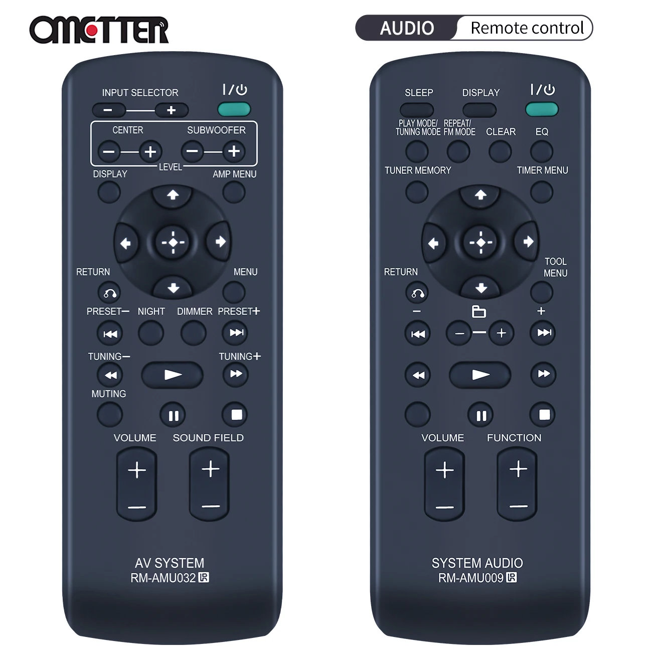 New-Suitable-for-Sony-Audio-HI-FI-Remote-Control-RM-AMU009-RM-ANU032-RM ...