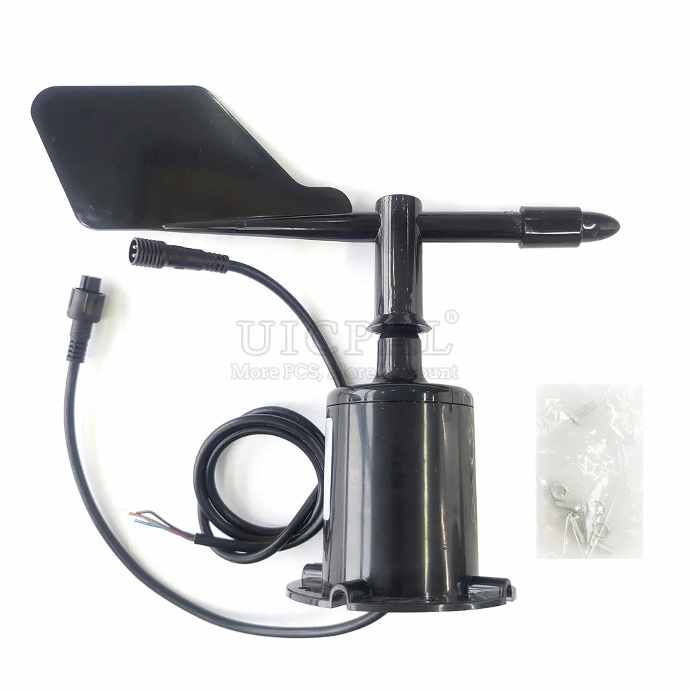 30m/s Polycarbon Wind Speed Direction Sensor Weather Station Outdoor 3 ...